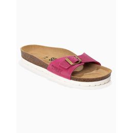 Sunbay Leder-Pantoletten "Jasmin" in Pink - 61% | Gr&ouml;&szlig;e 39 | Damen-pantoletten