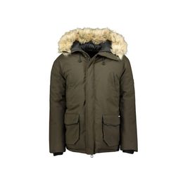 Geographical Norway Parka "Claude" in Khaki - 79% | Gr&ouml;&szlig;e 140 | Kinderjacken