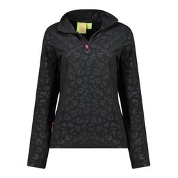 Geographical Norway Fleecepullover in Schwarz - 73% | Gr&ouml;&szlig;e XL | Damenpullover