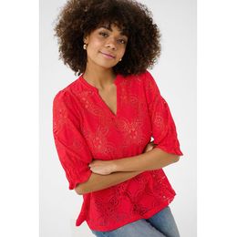 Culture Bluse in Rot - 59% | Gr&ouml;&szlig;e M | Damen-blusen