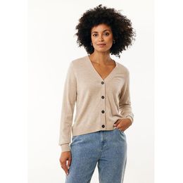 Mexx Cardigan ''Aralia'' in Beige - 56% | Gr&ouml;&szlig;e S | Damen-pullover-cardigans
