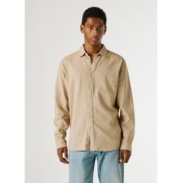 Pepe Jeans Hemd "Payton" in Beige - 42% | Gr&ouml;&szlig;e XL | Damen-blusen