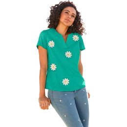 WITT WEIDEN Bluse in T&uuml;rkis - 54% | Gr&ouml;&szlig;e 38 | Damen-blusen