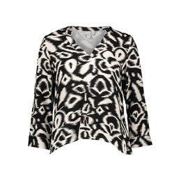 V&eacute;ro Moda Vero Moda Bluse in Schwarz/ Creme - 84% | Gr&ouml;&szlig;e S | Damen-blusen