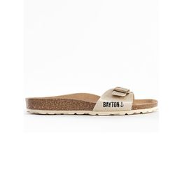 BAYTON Pantoletten "Zephyr" in Gold - 58% | Gr&ouml;&szlig;e 37 | Damen-pantoletten