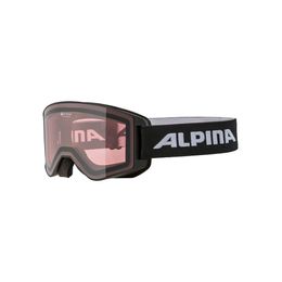 Alpina Ski-/ Snowboardbrille "Narkoja-Q-Lite" in Schwarz/ Hellbraun - 54% | Damen-outdoor-ausruestung