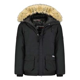 Geographical Norway Parka "Claude" in Schwarz - 73% | Gr&ouml;&szlig;e 164 | Kinderjacken