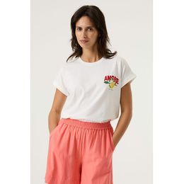 Garcia Shirt in Wei&szlig; - 30% | Gr&ouml;&szlig;e L | Damen-tops