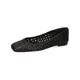 Melvin & Hamilton MELVIN & HAMILTON Leder-Ballerinas "Elyssa 1" in Schwarz - 61% | Gr&ouml;&szlig;e 38 | Damen-ballerinas