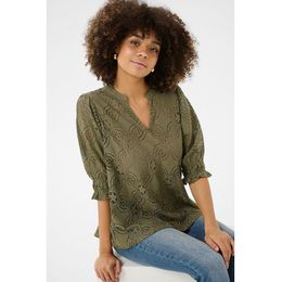 Culture Bluse in Khaki - 59% | Gr&ouml;&szlig;e M | Damen-blusen