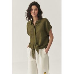TATUUM Bluse in Khaki - 60% | Gr&ouml;&szlig;e 42 | Damen-blusen