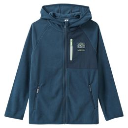 Yigga Kinder Fleecejacke mit drei Taschen