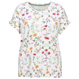 Gina Benotti Damen T-Shirt mit &uuml;berschnittenen &Auml;rmeln
