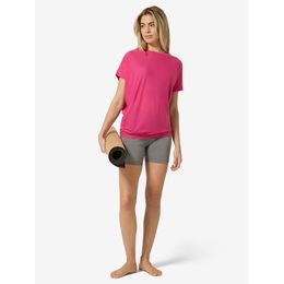 super.natural Trainingsshirt "Yoga" in Pink - 63% | Gr&ouml;&szlig;e M | Damen-outdoor-tops-shirts