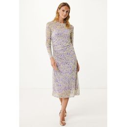 Mexx Kleid in Flieder/ Gelb - 58% | Gr&ouml;&szlig;e L | Damen-kleider