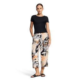 Betty Barclay Hose in Beige/ Schwarz/ Apricot - 62% | Gr&ouml;&szlig;e 38 | Damenhosen