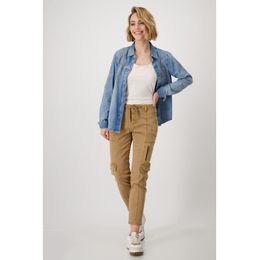 monari Cargohose in Hellbraun - 70% | Gr&ouml;&szlig;e 42 | Damenhosen
