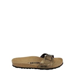 BAYTON Pantoletten "Athena" in Bronze - 58% | Gr&ouml;&szlig;e 38 | Damen-pantoletten