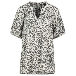 Eight2Nine Bluse in Wei&szlig;/ Grau - 82% | Gr&ouml;&szlig;e S | Damen-blusen