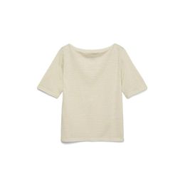 V&eacute;ro Moda Vero Moda Shirt in Beige/ Wei&szlig; - 17% | Gr&ouml;&szlig;e S | Damen-tops