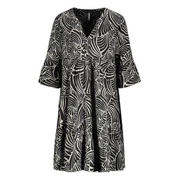 Sublevel Kleid in Schwarz/ Wei&szlig; - 85% | Gr&ouml;&szlig;e L | Damen-kleider