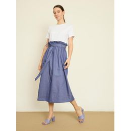 BGN Kleid in Blau/ Wei&szlig; - 81% | Gr&ouml;&szlig;e 36 | Damen-kleider