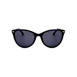 Carolina Herrera Damen-Sonnenbrille in Schwarz/ Dunkelblau - 54% | Gr&ouml;&szlig;e 57 | Damen-brillen