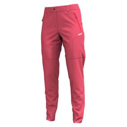 HALTI Zipp-Off-Funktionshose "Pallas Cool" in Rot - 60% | Gr&ouml;&szlig;e 44 | Damen-sporthosen