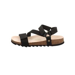 Legero Leder-Sandalen in Schwarz - 59% | Gr&ouml;&szlig;e 37 | Damen-sandalen