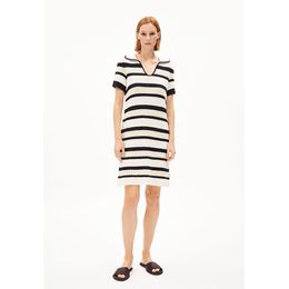 armedangels Strickkleid "Paolinaa" in Creme/ Dunkelblau - 55% | Gr&ouml;&szlig;e XS | Damen-kleider