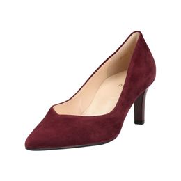H&ouml;gl H&Ouml;GL Damen Pumps "H&ouml;gl Pumps Veloursleder", Gr. 40dunkelrot, Veloursleder, Schuhe
