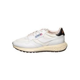 AUTRY Leder-Sneakers "Reelwind Low" in Wei&szlig;/ Schwarz - 23% | Gr&ouml;&szlig;e 37 | Damen-sneakers