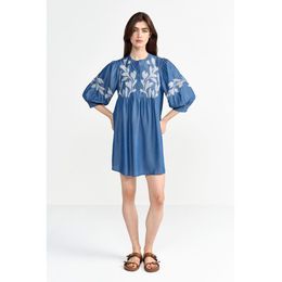 Rich & Royal Rich & Royal Kleid in Blau - 53% | Gr&ouml;&szlig;e 36 | Damen-kleider