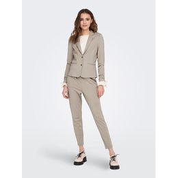 Only Blazer "Poptrash" in Taupe - 42% | Gr&ouml;&szlig;e S | Damenjacken