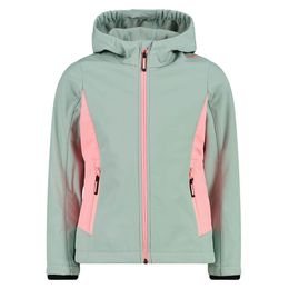 CMP Softshelljacke in Gr&uuml;n - 45% | Gr&ouml;&szlig;e 116 | Kinder-outdoor-jacken