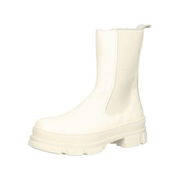 Steve Madden Leder-Boots in Creme - 74% | Gr&ouml;&szlig;e 42 | Stiefeletten