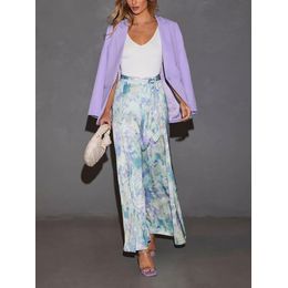 Milan Kiss Hose in Hellblau/ Flieder - 45% | Gr&ouml;&szlig;e XL | Damenhosen