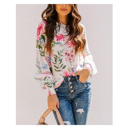 Milan Kiss Bluse in Bunt - 72% | Gr&ouml;&szlig;e M | Damen-blusen