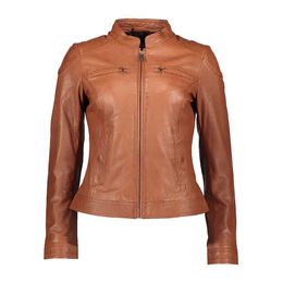 Bugatti Lederjacke in Hellbraun - 69% | Gr&ouml;&szlig;e 42 | Damenjacken