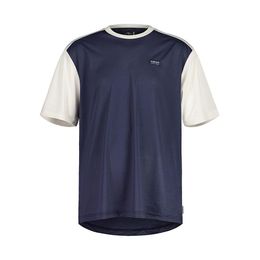 maloja Fahrradshirt "HagenbachM." in Dunkelblau/ Wei&szlig; - 52% | Gr&ouml;&szlig;e M | Herren-sportshirts