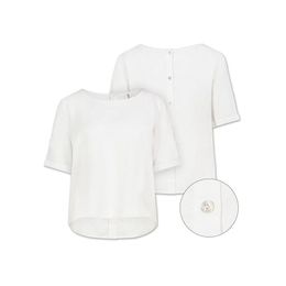 Eight2Nine Bluse in Wei&szlig; - 64% | Gr&ouml;&szlig;e XXL | Damen-blusen