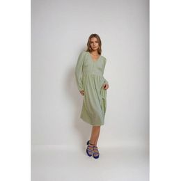 MONKI Kleid in Gr&uuml;n - 53% | Gr&ouml;&szlig;e 38 | Damen-kleider