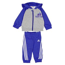 Adidas Trainingsanzug in Blau/ Grau - 54% | Gr&ouml;&szlig;e 68 | Kinder-outdoorhosen