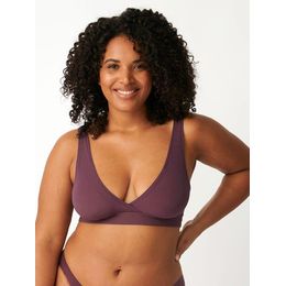 Sloggi Bustier in Aubergine - 50% | Gr&ouml;&szlig;e 36-42 | Damen-bhs