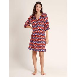 admas Kleid in Rot/ Blau - 58% | Gr&ouml;&szlig;e M | Damen-kleider