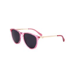 Chiara Ferragni Damen-Sonnenbrille in Pink-Gold/ Schwarz - 85% | Gr&ouml;&szlig;e 53 | Damen-brillen