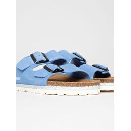 Sunbay Leder-Pantoletten "Turmero" in Hellblau - 61% | Gr&ouml;&szlig;e 42 | Damen-pantoletten