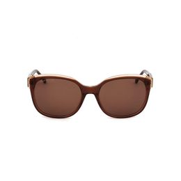 Tom Tailor Damen-Sonnenbrille in Hellbraun - 73% | Gr&ouml;&szlig;e 56 | Damen-brillen