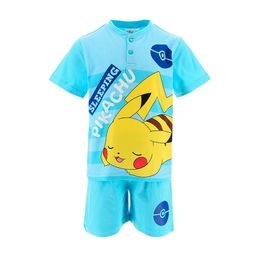 Pok&eacute;mon Pokemon Pyjama "Pokemon" in Hellblau - 50% | Gr&ouml;&szlig;e 140 | Kinder-waesche