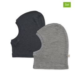 Wheat 2er-Set: Balaclavas "Kim" in Dunkelblau - 19% | Gr&ouml;&szlig;e 52-53 cm | Kindermuetzen